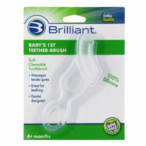 Babys 1st Toothbrush 1ct • Brilliant Oral Care